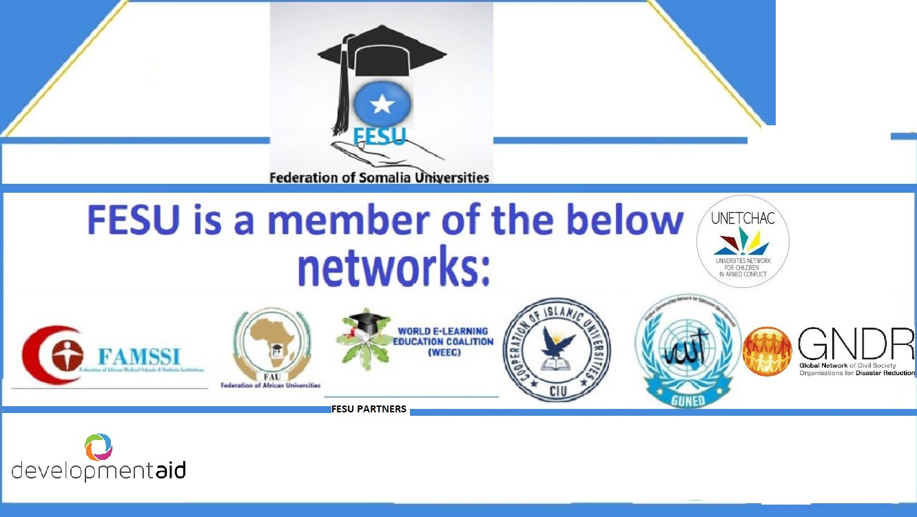 FESU Website – Federation of Somalia Universities (FESU)